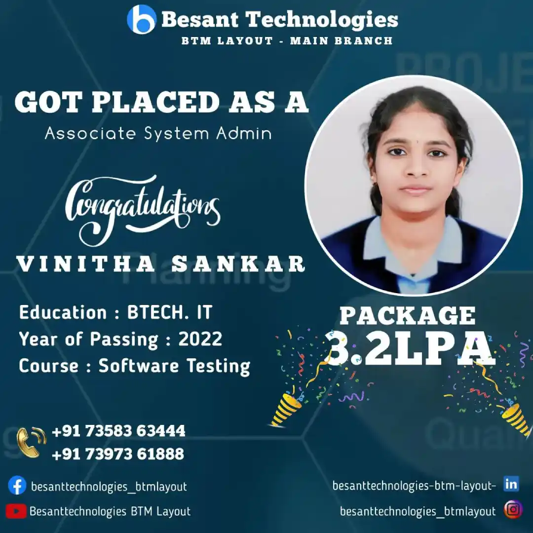 Best Software Training Institute in BTM Layout Trusted By 1M+ Students ...