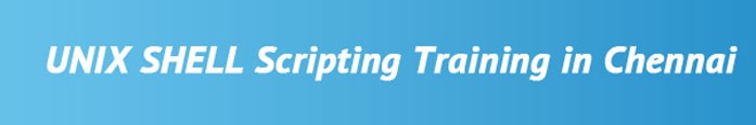 Shell Scripting Training In Chennai Unix Shell Scripting Institute