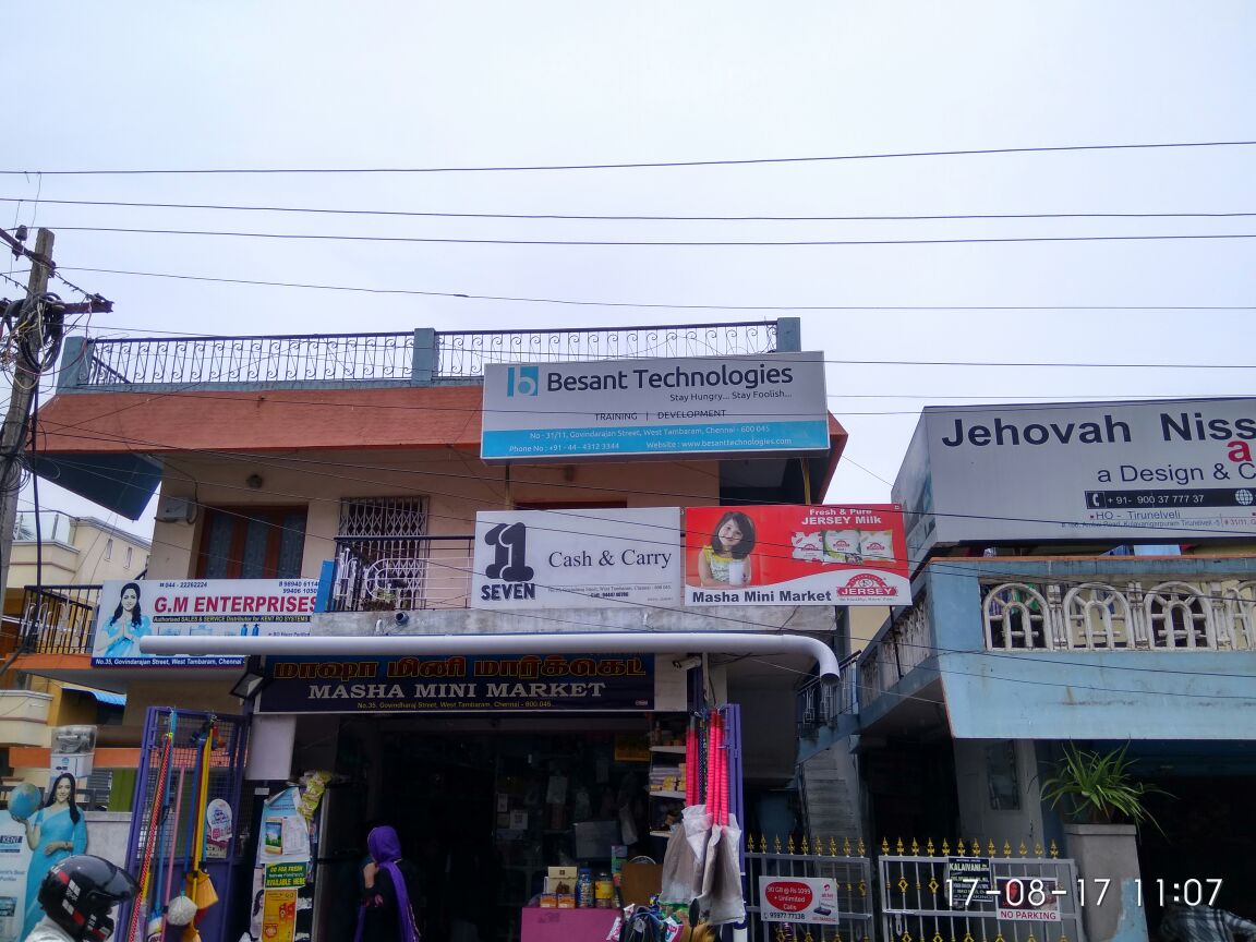 Besant Technologies Tambaram Chennai | Besant Technologies Branch