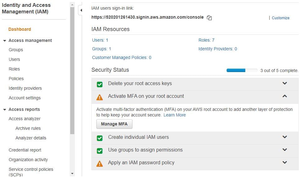 Create and Activate an AWS Account | Besant Technologies