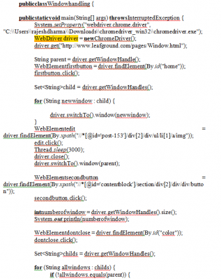 How to Handle Multiple Windows in Selenium | Besant Technologies