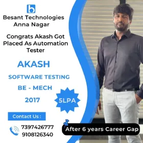 Best Software Training Institute in Anna Nagar Trusted By 1M+ Students | Besant Technologies