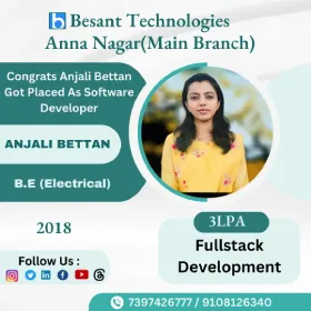Best Software Training Institute in Anna Nagar Trusted By 1M+ Students | Besant Technologies