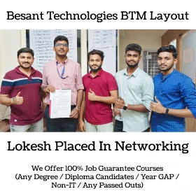 Best Software Training Institute in BTM Layout Trusted By 1M+ Students | Besant Technologies