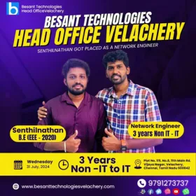 Best Software Training Institute in Velachery Trusted By 1M+ Students | Besant Technologies